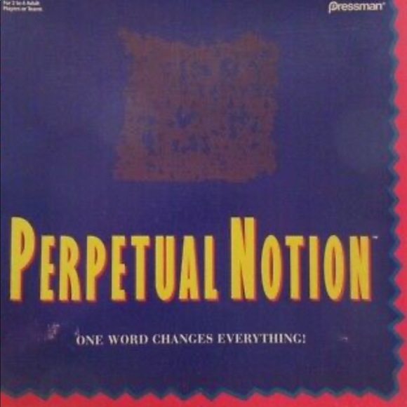 Pressman | Games | Perpetual Notion 993 Board Game By Pressman Preloved ...